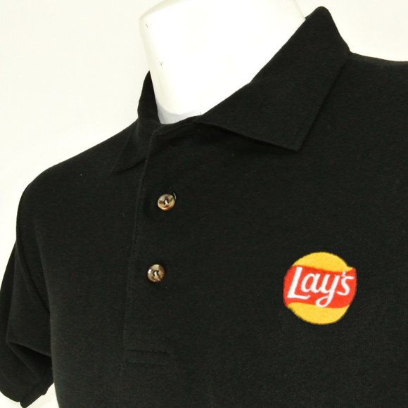 Lay's | Shirts | Lays Potato Chips Fritolay Employee Uniform Polo Shirt ...